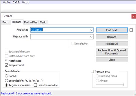 Regex Regular Expression Not Showing Results In Notepad Stack Overflow