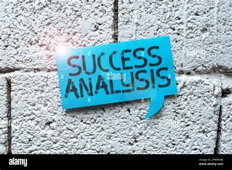 Sign Displaying Success Analysiscreating Graph To Determine Increase In Sales Or Profits