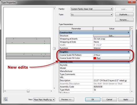 The Architects Desktop Revit Wall Type Edit Tip