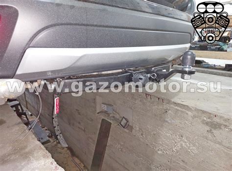 MITSUBISHI OUTLANDER 3 поколение установка ТСУ (Фаркопа) Бизон под ...