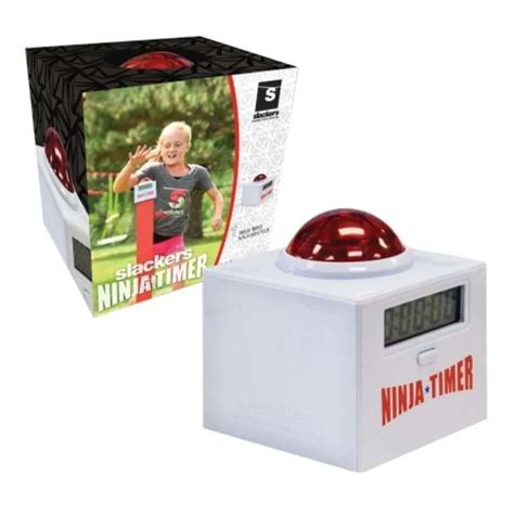 Slackers Ninja Timer Games Outdoors Active Play •