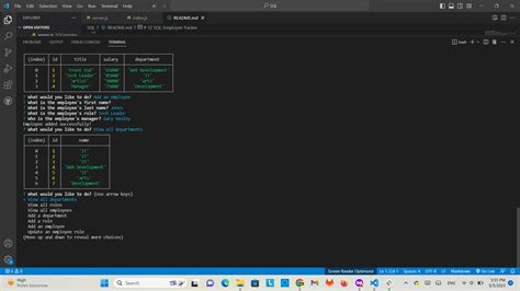 github ghbond007 12 sql employee tracker