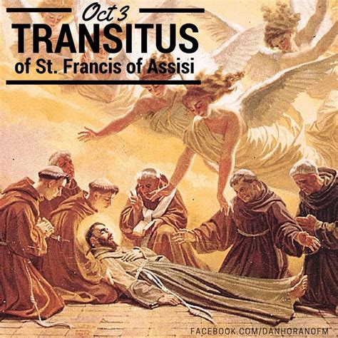 Transitus Of St Francis Of Assisi Saint William Catholic Church
