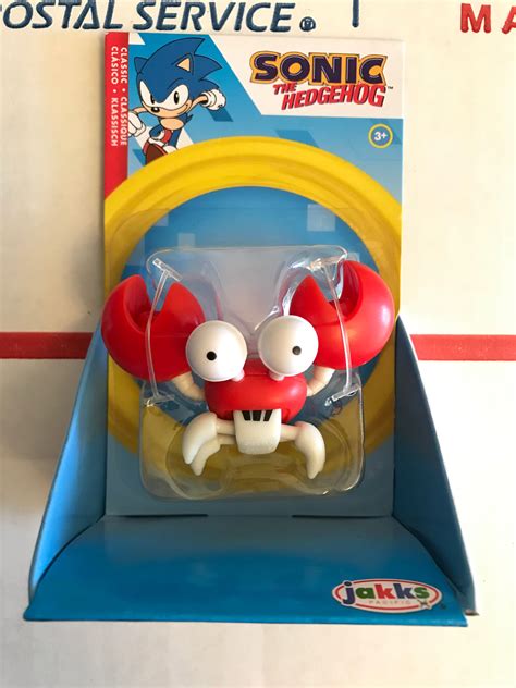 Jakks Sonic 2 5 Inch Classic Crabmeat Articulated Figure Wave 5 Check