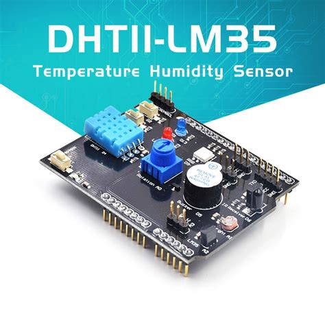 Dht11 Lm35 Temperature And Humidity Sensor Multifunction Expansion