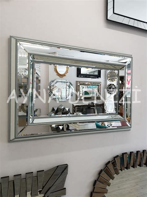 Bead Small Silver Model Modern Ayna Ayna Denizi