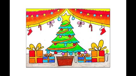 How To Draw Christmas Tree Decorations At Tarah Gordon Blog