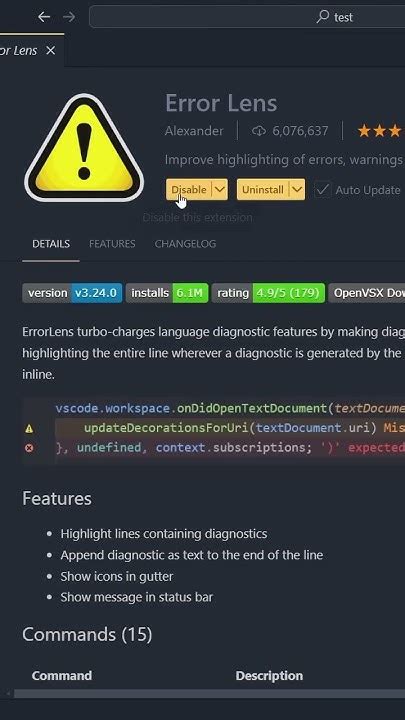 Лучший инструмент для поиска ошибок в коде it shorts программирование vs code расширение