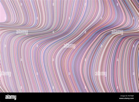 Abstract Colored Geometric Line Curve And Wave Pattern Good For Web