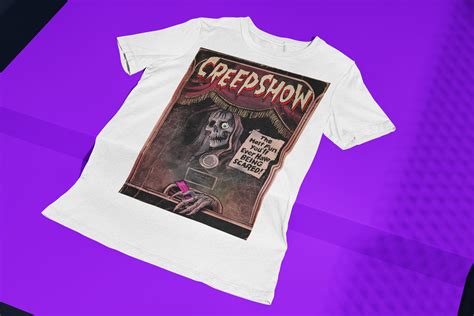 Creepshow The Most Fun Youll Ever Have Being Scared Halloween Unisex T