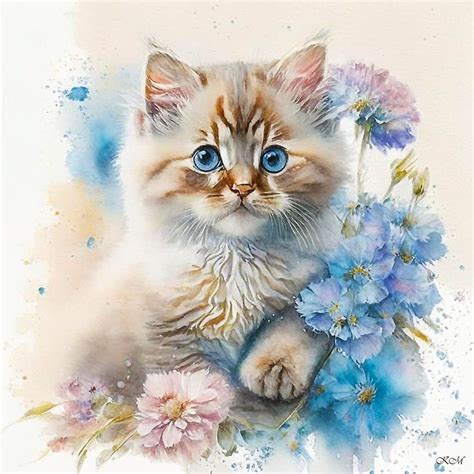 Серия Пушистый Котенок ネコ