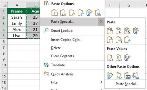 How To Use Paste Special In Excel Shortcuts Examples