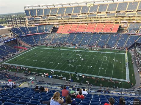 Section 328 At Gillette Stadium