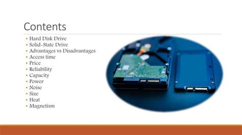 Comparison Between HDD And SSD PPSX