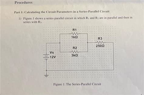 Solved Procedures Part 1 Calculating The Circuit Parameters