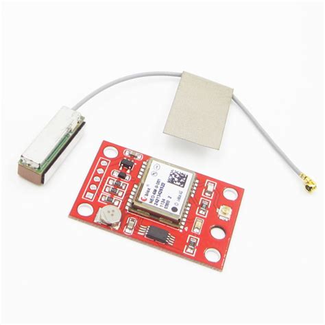 Gps Module Red Ublox Neo Arduino Ktechnics Systems