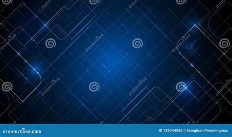 Modern Hi Tech Digital Technology Concept Abstract Internet