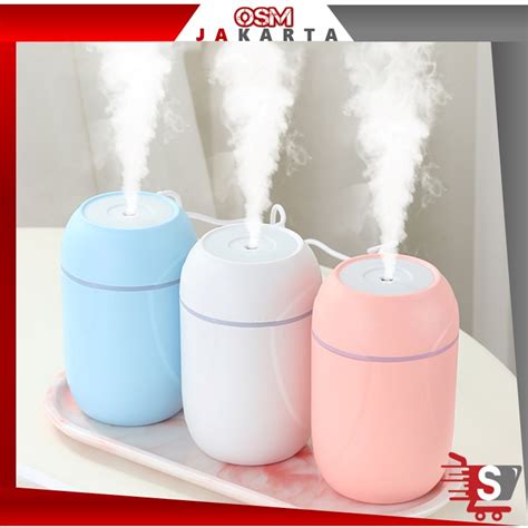 Jual OSM JKT H5447 Humidifier Udara Purifier Air Diffuser Portabel LED Pelembab Penjernih