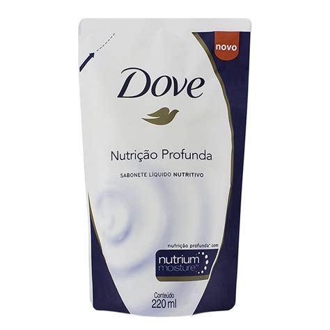 Sabonete LÍquido Dove NutriÇÃo Profunda SachÊ 220ml Refil Gtineanupc 7891150035621