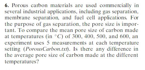 4 Consider The Setting And Data Of Exercise 6 In Chegg Com