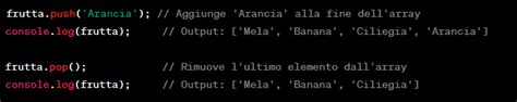 Array E Oggetti In Javascript Utilizzo Metodi E Manipolazione
