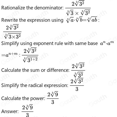 Solved Determine The Smallest Number Both The Numerator And