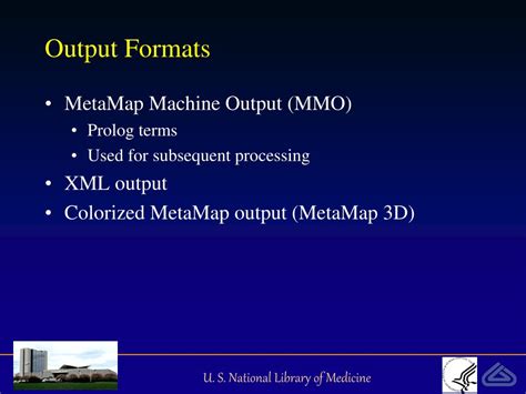 ppt the evolution of metamap a concept search program for biomedical
