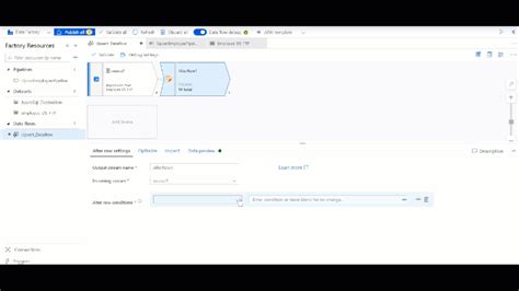 azure data factory implement upsert using dataflow alter row