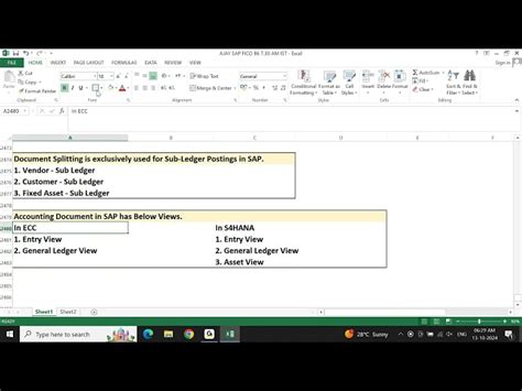 Understanding Document Splitting In Sap S 4 Hana Fico Galaxy Ai Galaxy Ai