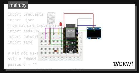 Esp32 Micropython Ssd1306 Copy Wokwi Esp32 Stm32 Arduino Simulator