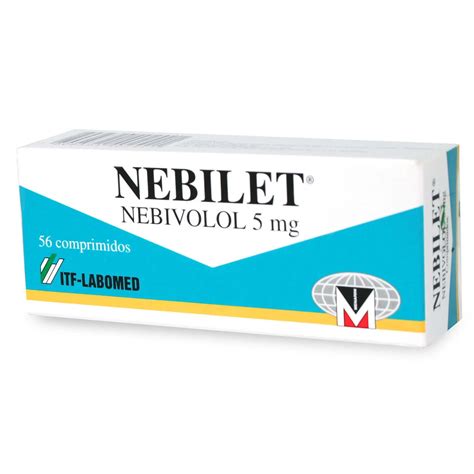 Nebilet 5mg x 28 comprimidos - EcoFarmacias