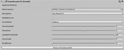 Translucent Ui Free Download Unity Assets Freedom Club