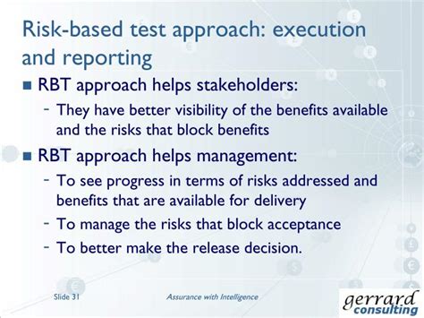 PPT Risk Based Testing An Overview PowerPoint Presentation ID