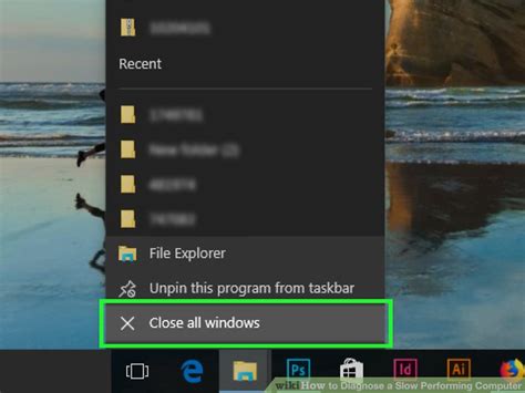how to diagnose a slow performing computer with pictures