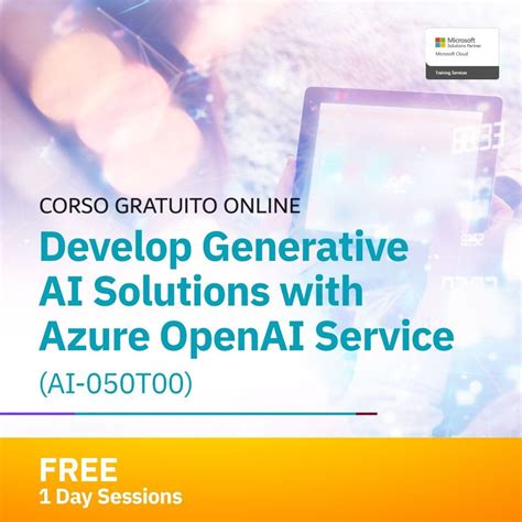 Non Perderti I Nostri Corsi Gratuiti Microsoft Ai 050 Sviluppare