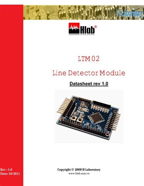 Ltm02 Line Detector Module H Laboratory