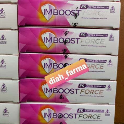 Promo Imboost Force Es Extra Strength Box 30 Tablet Diskon 33 Di