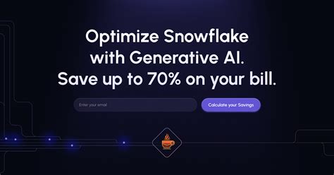 Snowflake Optimization With Espresso Ai