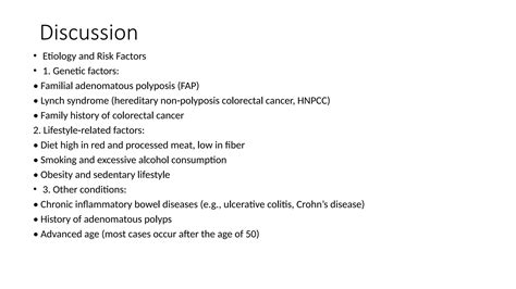 Rectosigmoid Colon Case With Failed Endoscpic Mucosal Resection Pptx