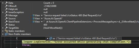 Willy Alde On Linkedin Chatcompletion 400 In Azure Openai Debugging