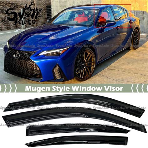 Fits 2021 2024 Lexus Is300 Is350 Is500 Jdm Mugen Style Window Visor