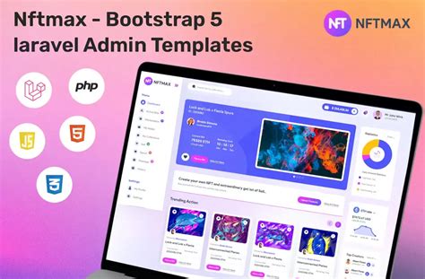 Nftmax Best Laravel Bootstrap 5 Admin Templates