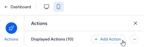 Hopp By Wix Adding And Managing Actions For Link In Bio Page Help Center Wix Com