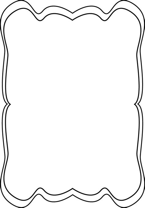 Free Squiggly Border Download Free Squiggly Border Png Images Free Cliparts On Clipart Library