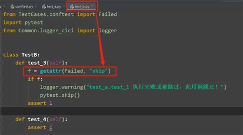 pytest根据用例执行结果决定是否跳过用例 希希 cici 博客园