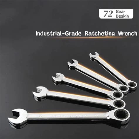 오픈 엔드 래칫 렌치 콤비네이션 래칫 소켓 스패너 범용 키 자전거 자동차 수리 수공구 6 55mm Aliexpress
