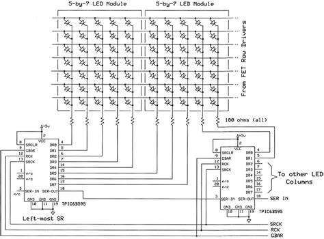 74ls595 Circuit Diagram