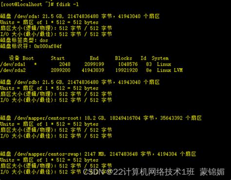 关于 centos7 磁盘和文件系统管理 centos7磁盘管理 csdn博客