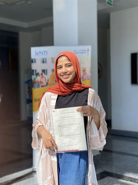 shahd essam on linkedin proud to share my summer training certificate