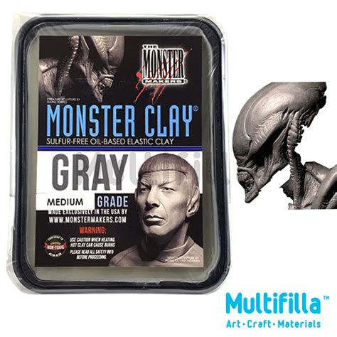 Monster Clay – Sulphur Free Oil Based Elastic Clay | Multifilla